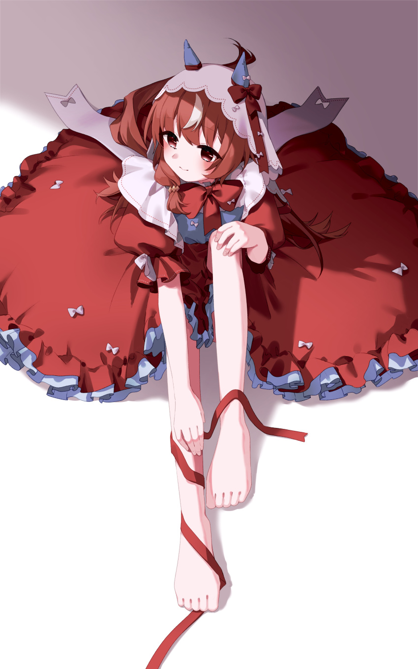 Safebooru - 039nagyo absurdres alternate costume animal ears barefoot ...