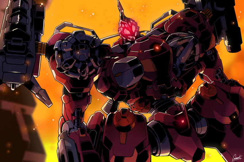 Safebooru - absurdres armored core armored core 6 beam rifle cosmo-5 ...