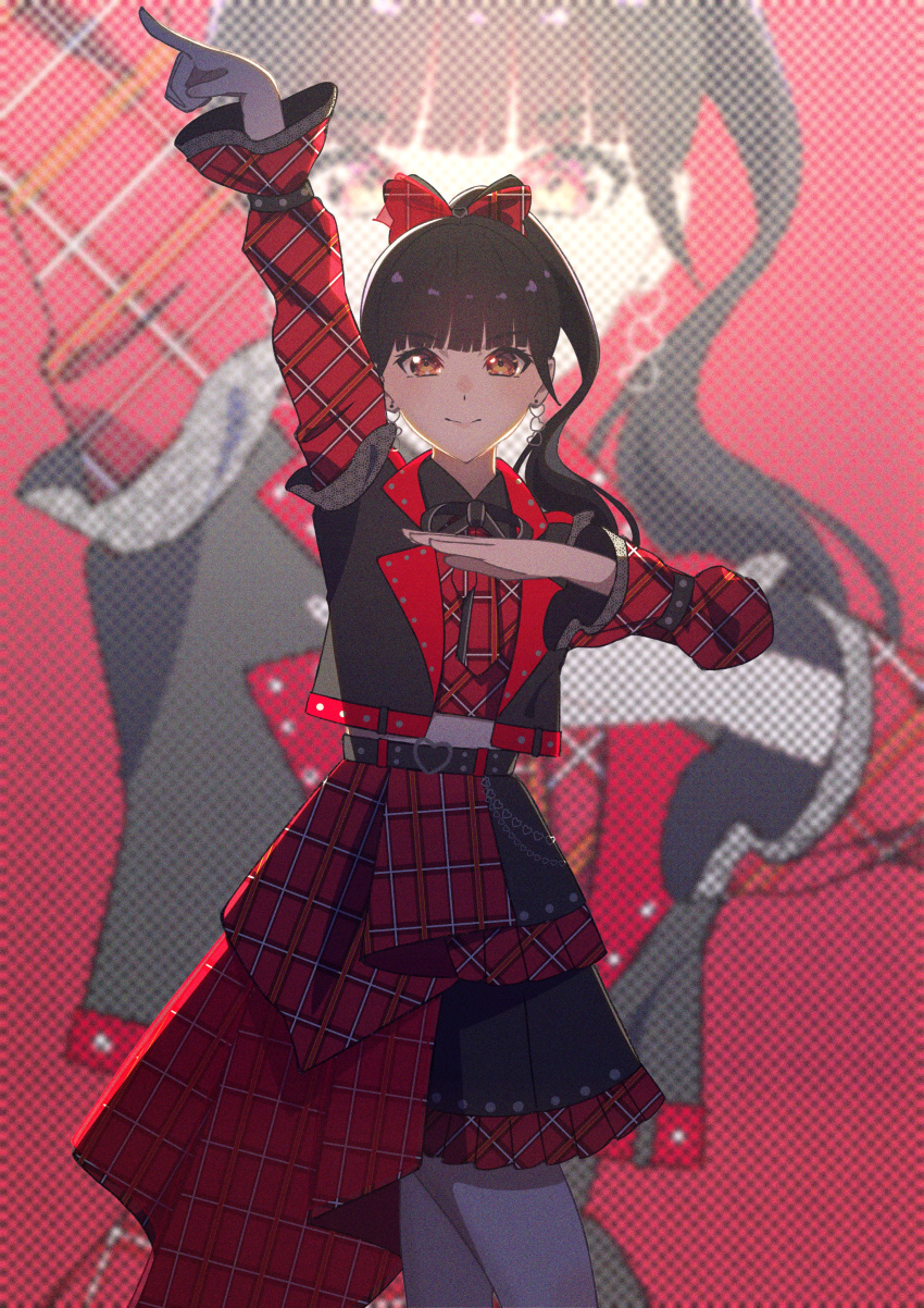 Safebooru - 1girl 7-gatsu no cider absurdres animification arm up ...
