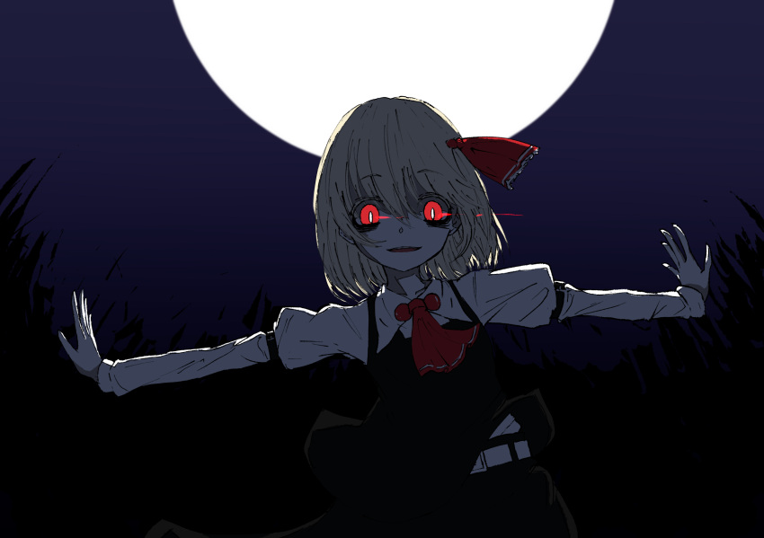 Safebooru - 1girl aizettonagi ascot bags under eyes black skirt black vest blonde hair bob cut ...