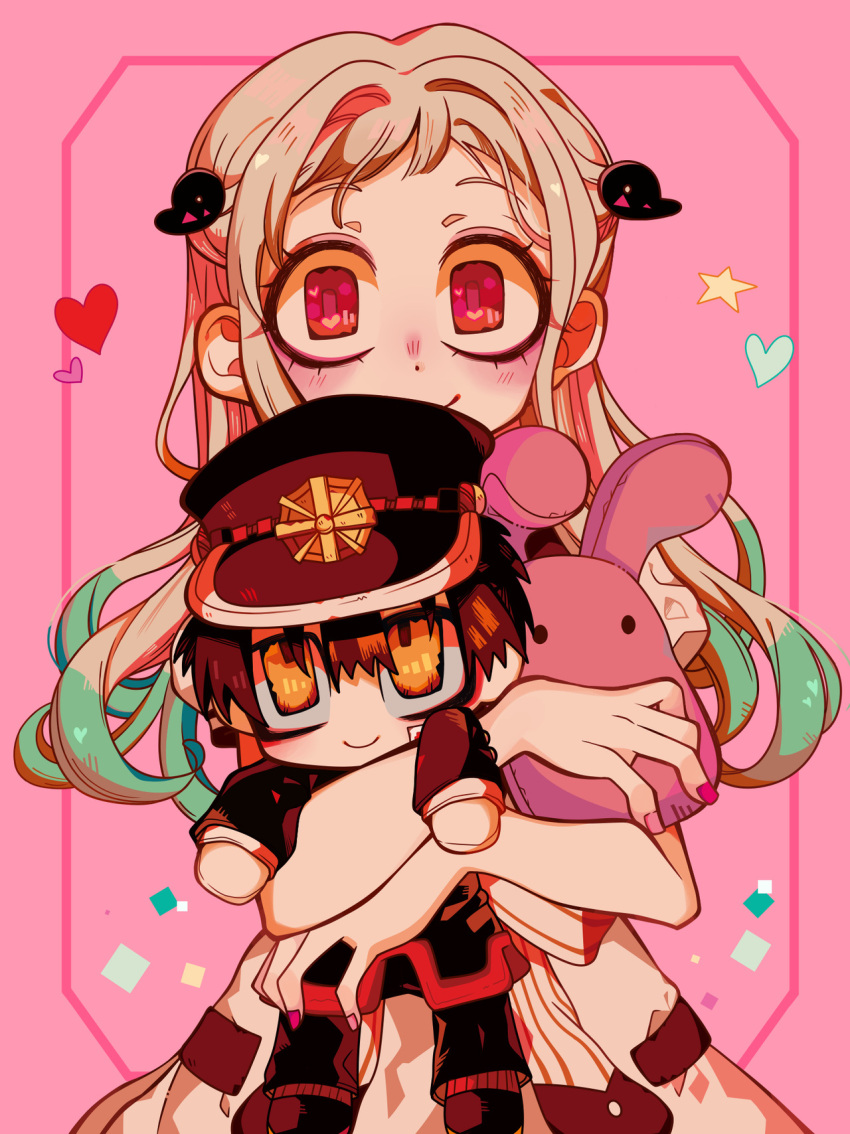 Safebooru - 1girl aqua hair blonde hair border c: character doll ...