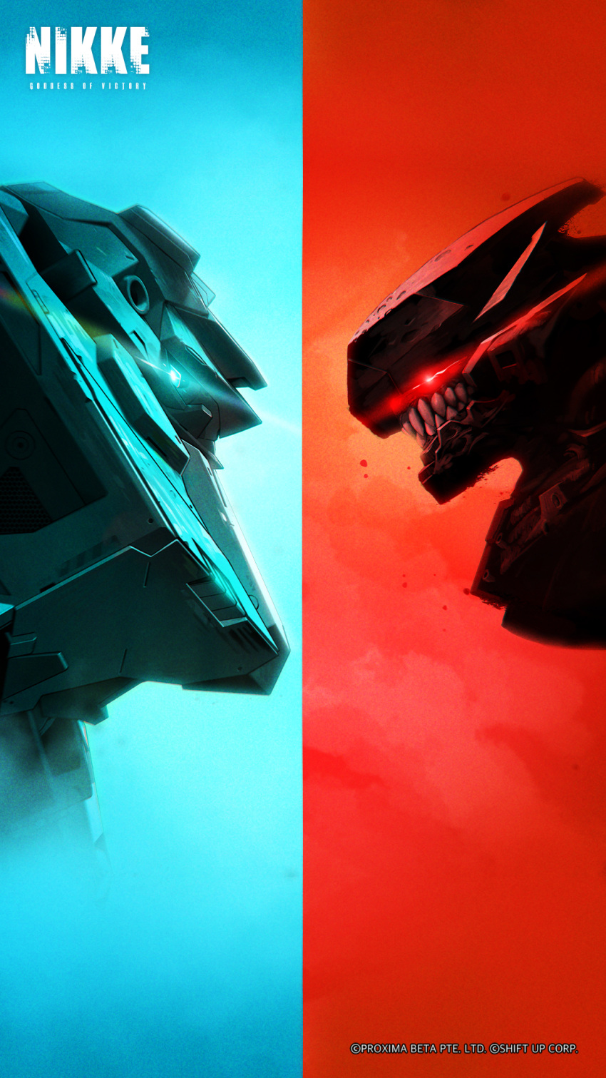 Safebooru - blue eyes chatterbox (nikke) goddess of victory: nikke ...