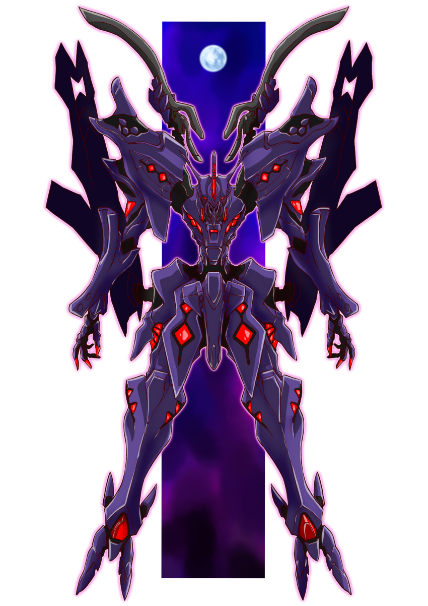 Safebooru - highres mecha mecha focus moon muv-luv muv-luv alternative ...