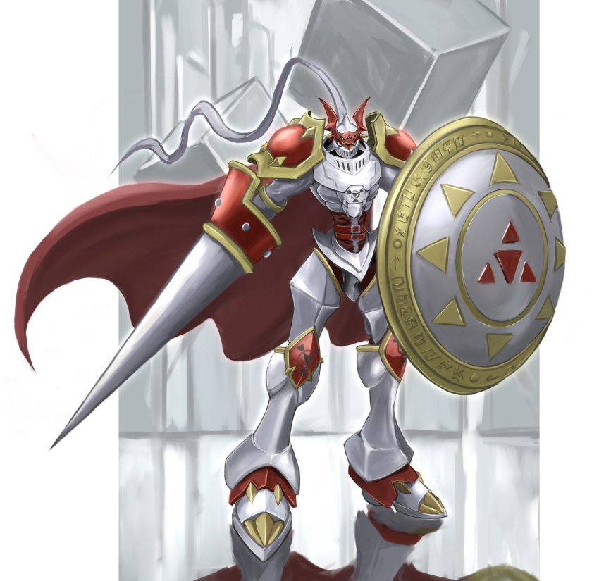 Safebooru - 1boy absurdres border cape commentary digimon digimon ...
