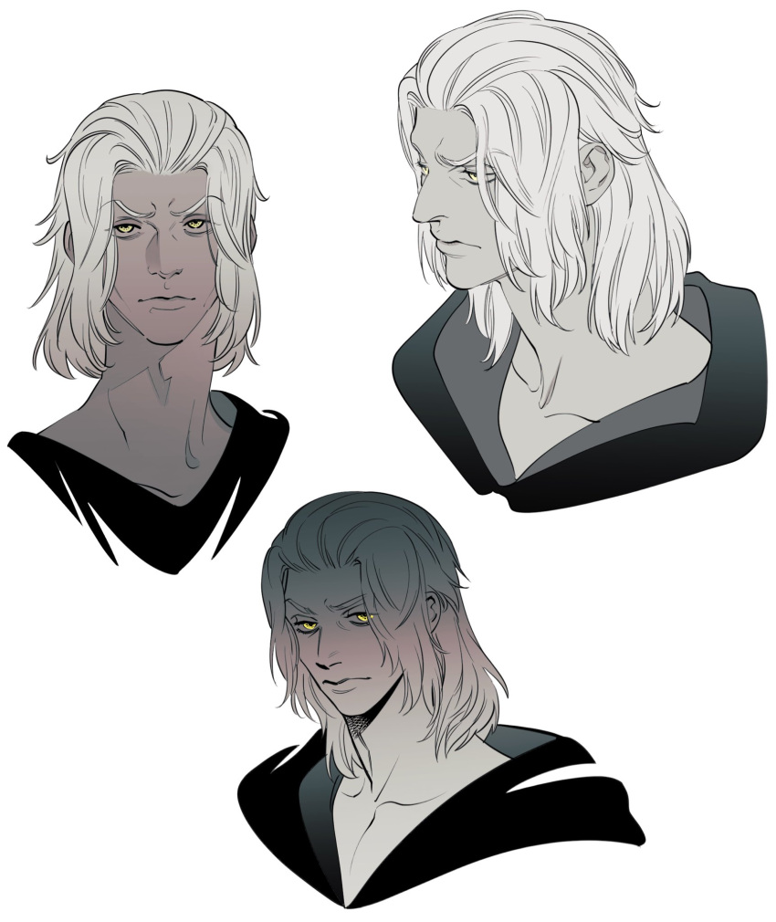 Safebooru - 1boy 5altybitter5 closed mouth emet-selch final fantasy final fantasy xiv hair ...
