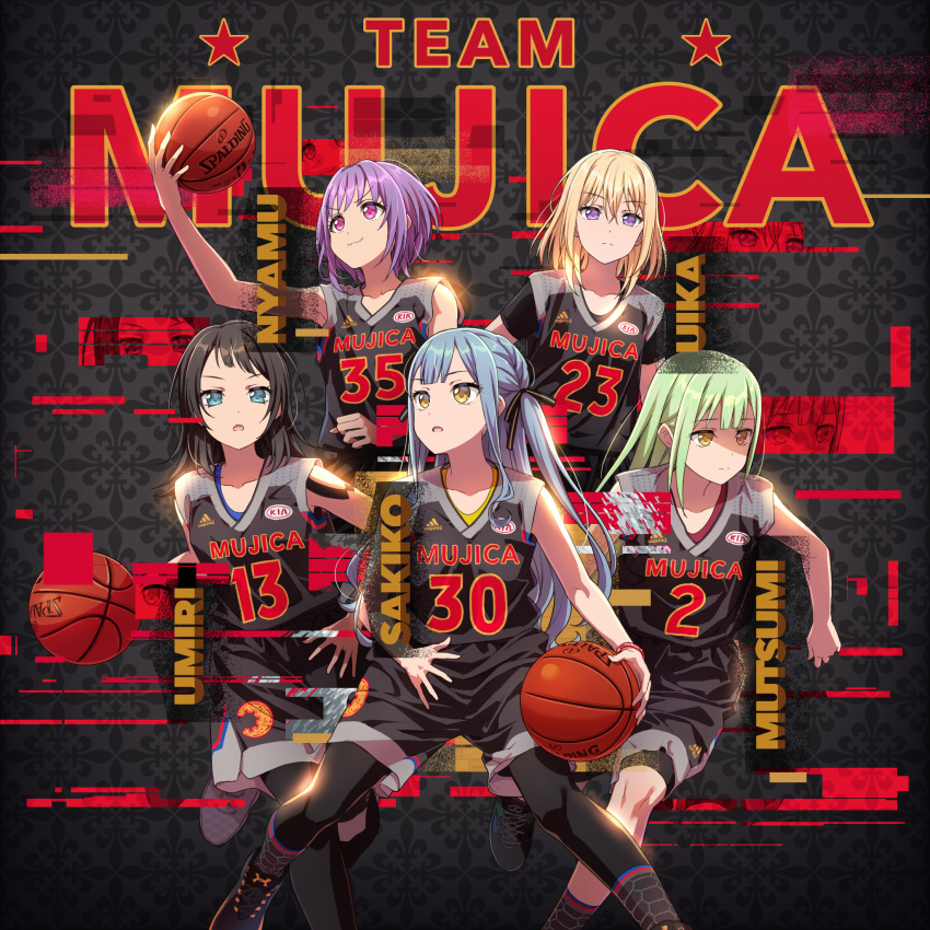 Safebooru - 5girls adidas ave mujica (bang dream!) ball bang dream! bang dream! it's mygo ...