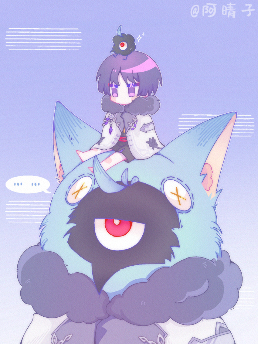 Safebooru - ... 1boy alternate form chibi creature dottore (genshin ...