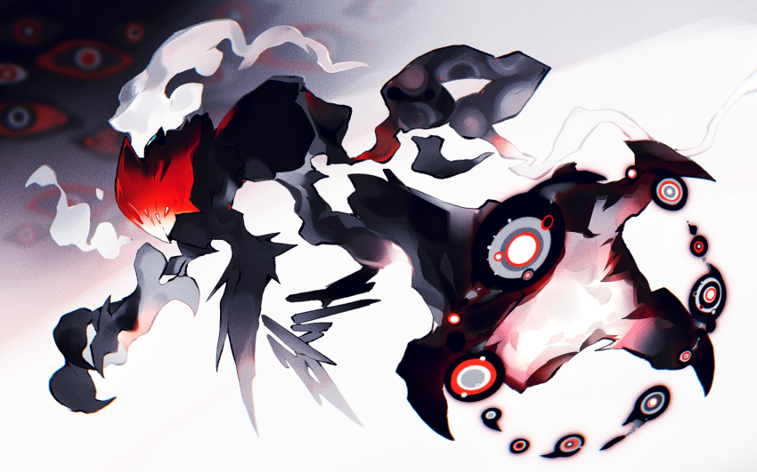Safebooru - absurdres blue eyes claws darkrai disembodied eye from side ...