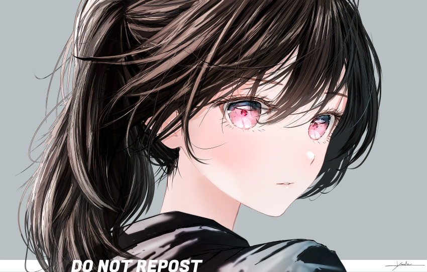 Safebooru 1girl Black Hair Closed Eyes English Text Hair Between Eyes 6679