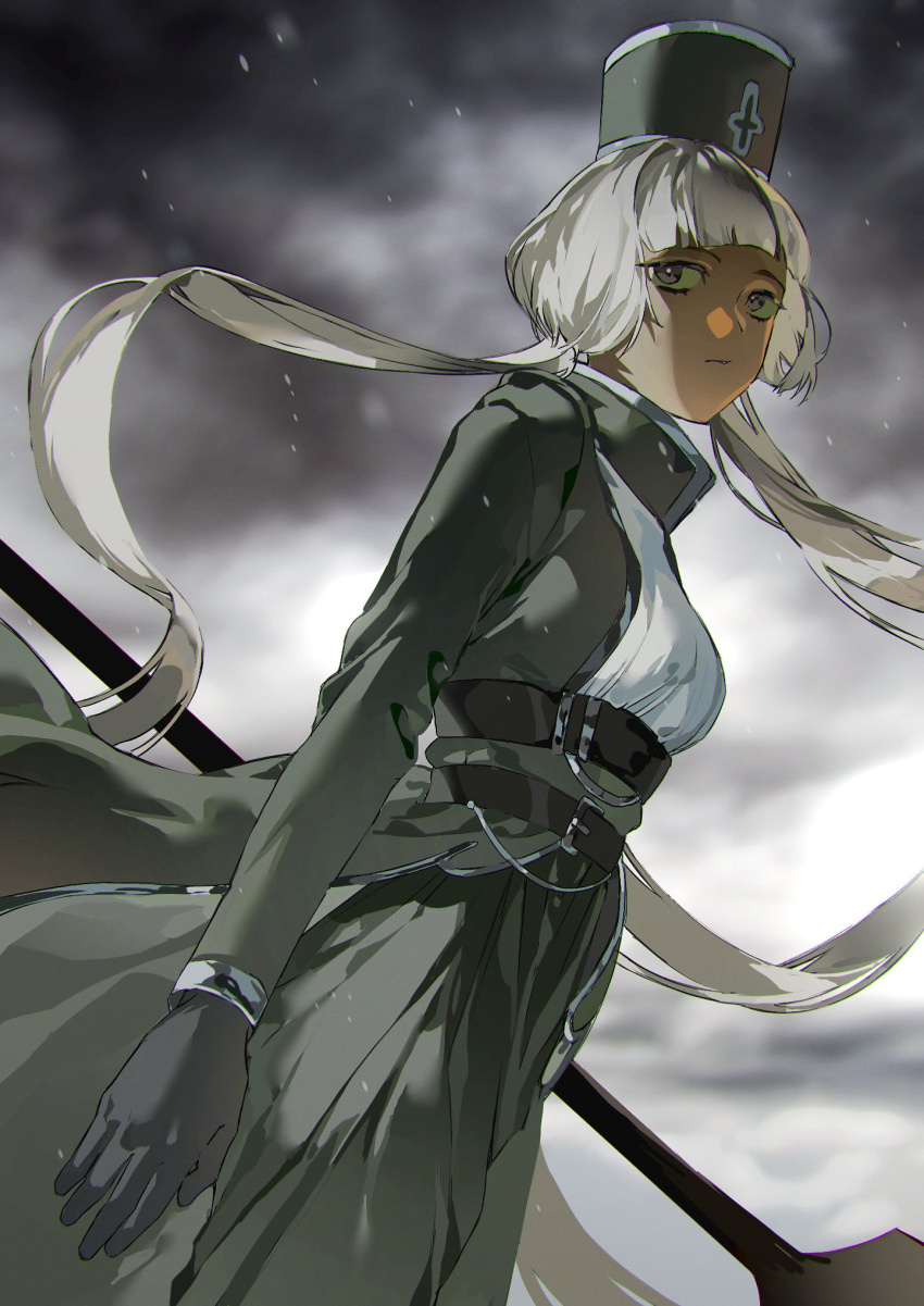 Safebooru - 1girl belt black belt charon (project moon) cowboy shot ...