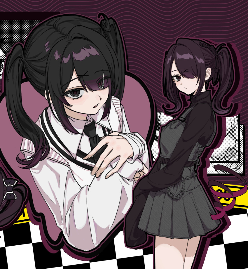 Safebooru - 1girl alternate costume ame-chan (needy girl overdose) black eyes black hair black ...