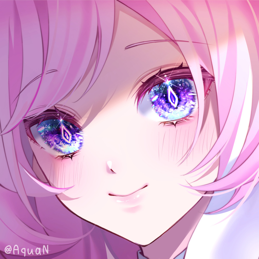 Safebooru - 1girl aquanz diamond-shaped pupils diamond (shape) elysia ...