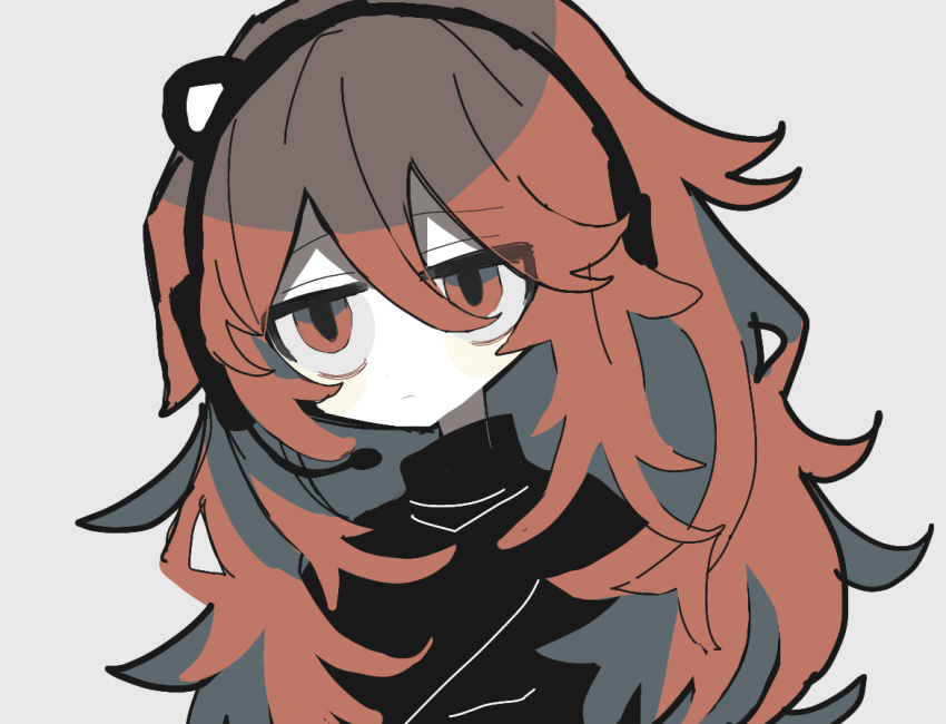 Safebooru - 1girl adachi rei alternate hair length alternate hairstyle headphones headset high ...