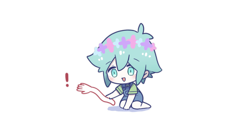 Safebooru - ! 1boy antenna hair basil (headspace) (omori) basil (omori ...
