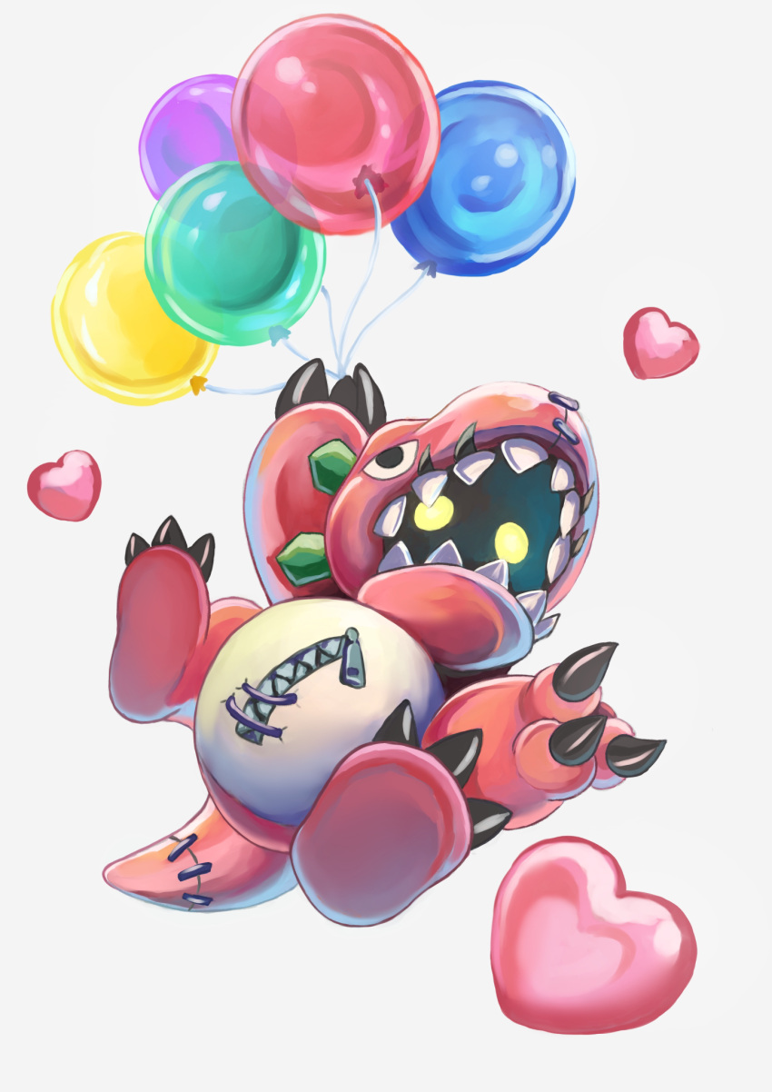 Safebooru - balloon digimon digimon (creature) ex-tyranomon heart ...