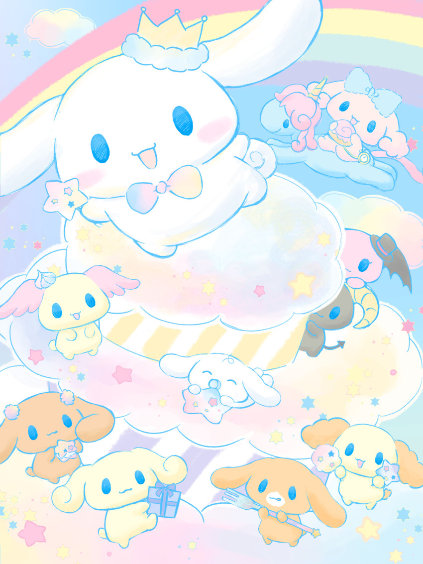 Safebooru - 5boys 5girls animal animal ears azuki (cinnamoroll) berry ...