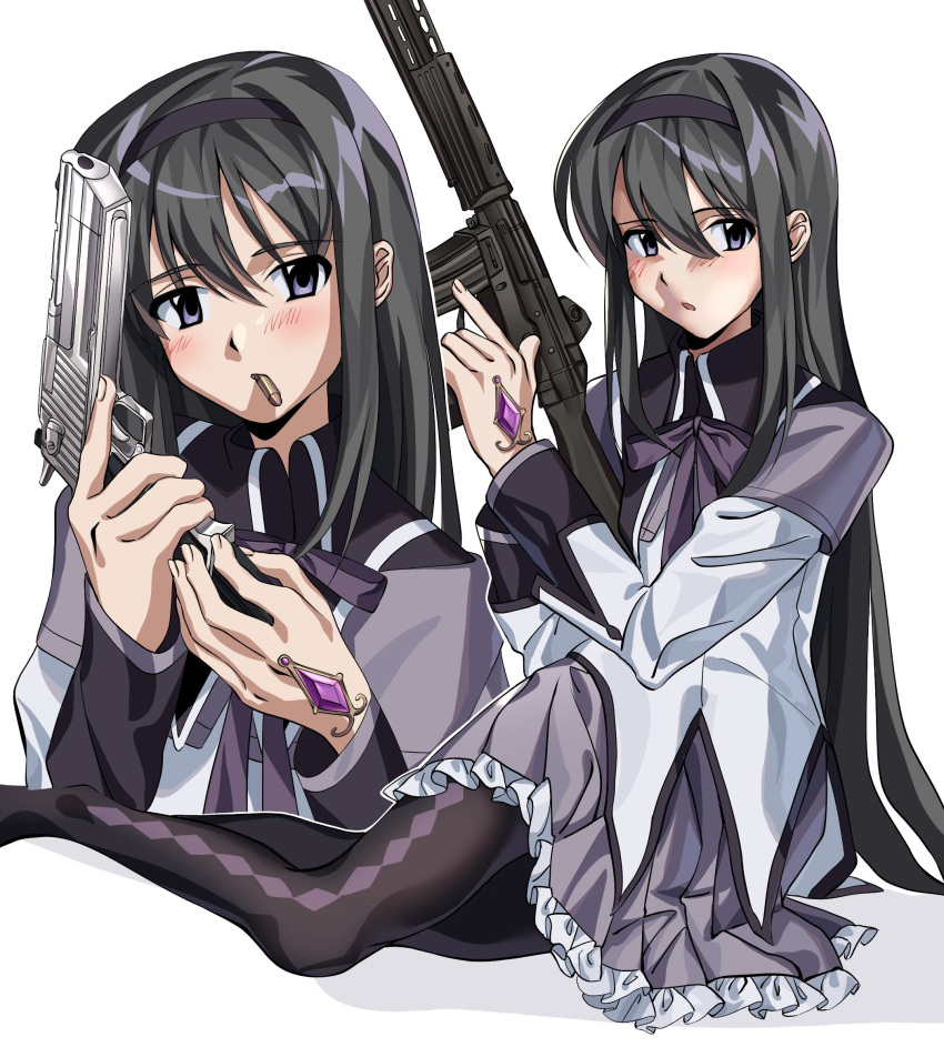 Safebooru - 1girl akemi homura akemi homura (magical girl) black hair ...