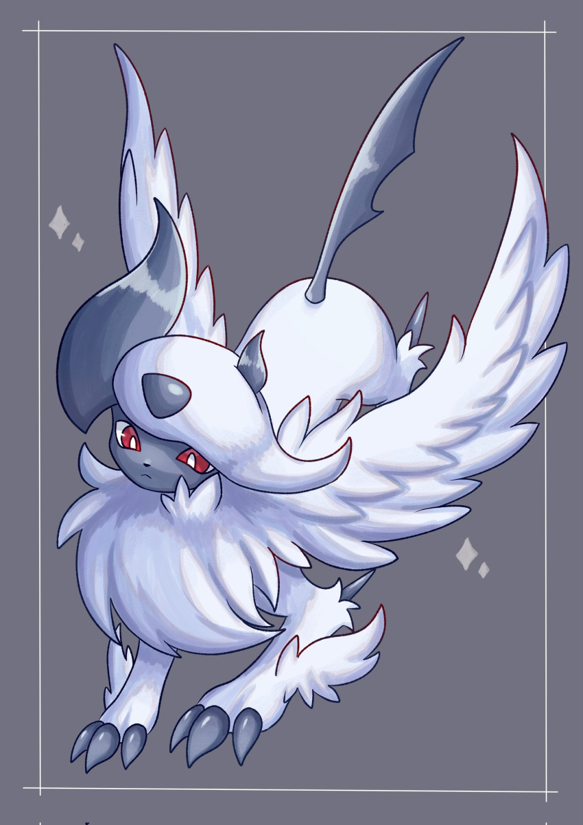 Safebooru - absol animal focus bright pupils claws closed mouth ...
