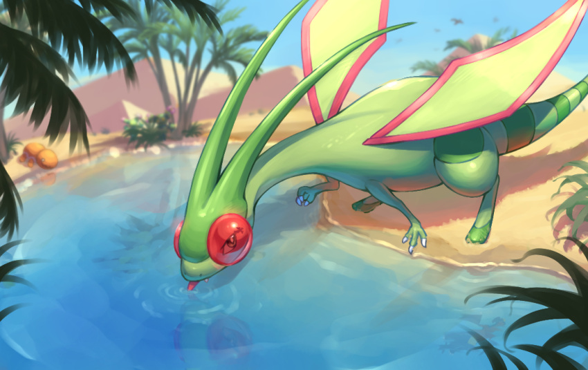 Safebooru - blue sky bright pupils cantela camp claws colored skin day ...