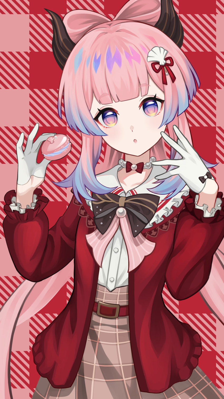 Safebooru - 1girl absurdres bead necklace beads belt black bow blue ...