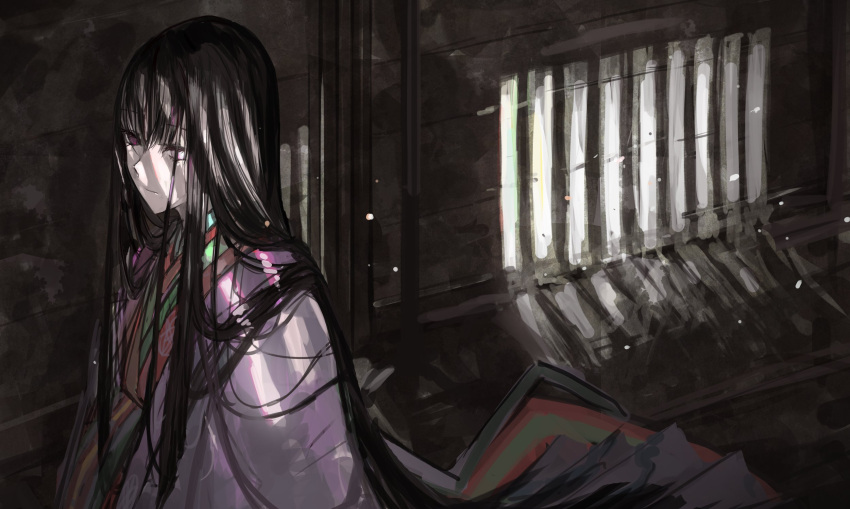 Safebooru - 1girl black hair fate/grand order fate (series) from above ...