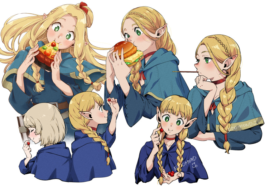 Safebooru - 2girls aged down artist name back-to-back blue robe blush ...