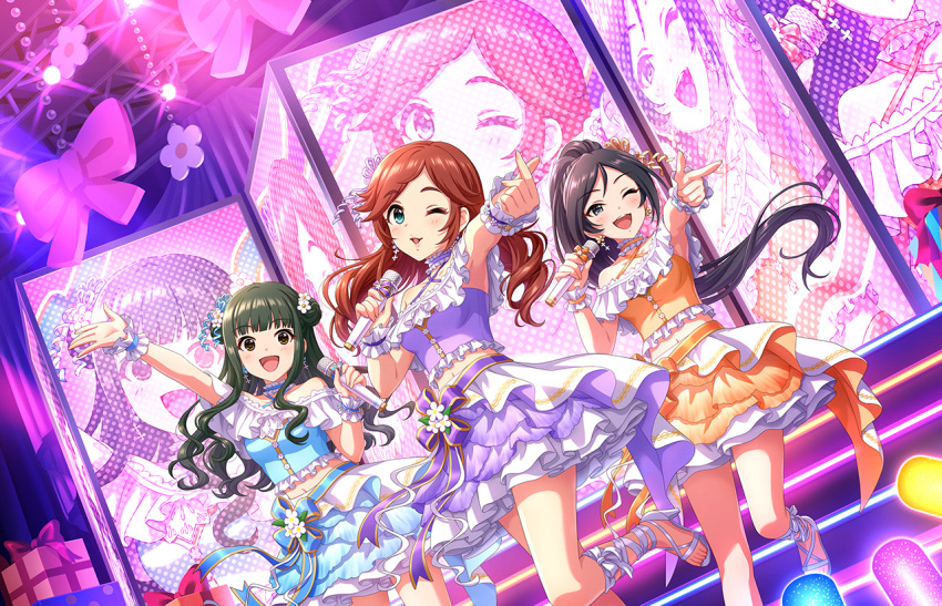Safebooru - dress green eyes idolmaster cinderella girls starlight ...