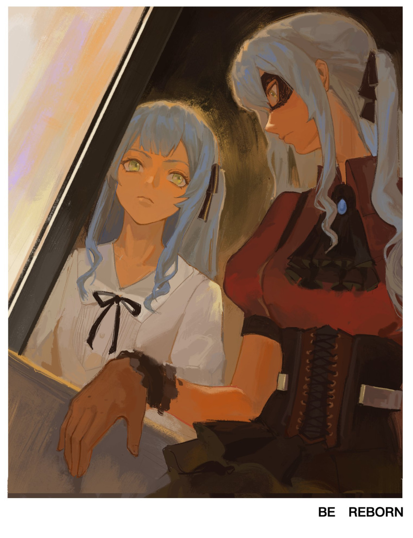 Safebooru - 2girls ascot bang dream! bang dream! it's mygo!!!!! black ascot black corset black ...