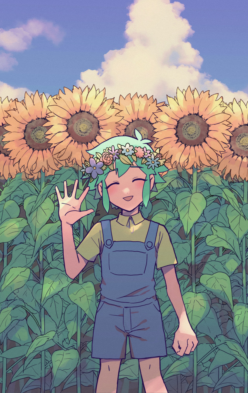 Safebooru - 1boy alternate skin color basil (headspace) (omori) basil ...