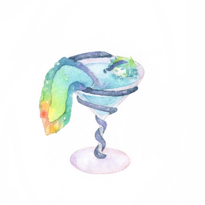Safebooru - 1boy absurdres chibi closed eyes cup drinking glass eel boy ...