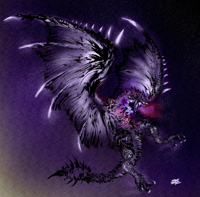 Safebooru - absurdres chin spike claws deadpool yuchan dragon dragon ...