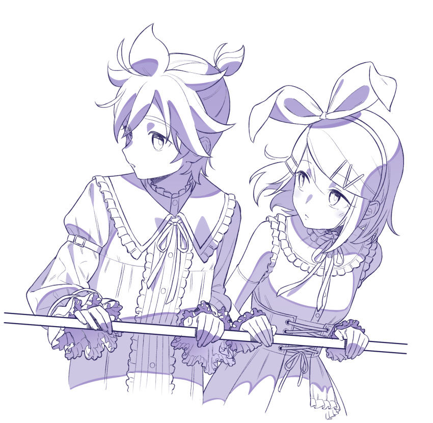 Safebooru - 1boy 1girl 25-ji len 25-ji nightcord de. (project sekai) 25 ...