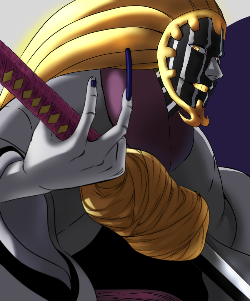 Safebooru - 1boy backlighting black kimono bleach bleach: sennen kessen ...