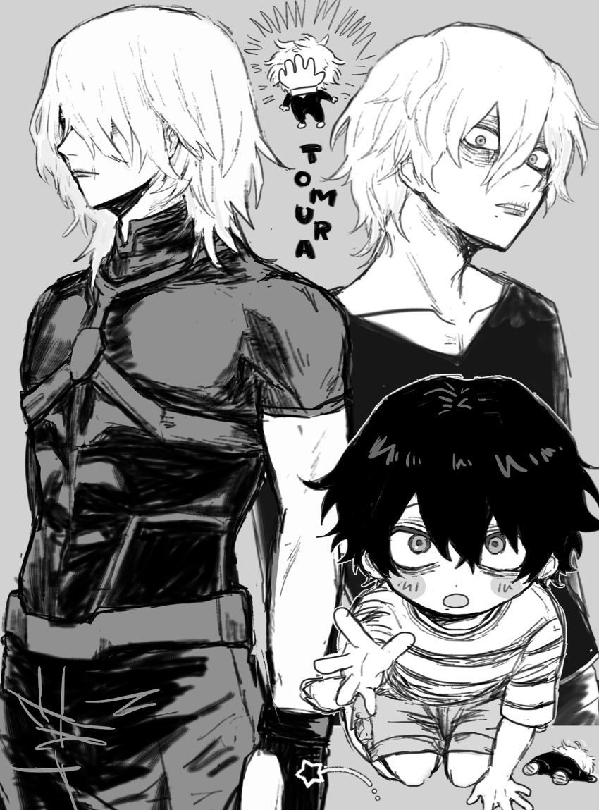 Safebooru - 1boy age comparison ametaro (ixxxzu) boku no hero academia ...