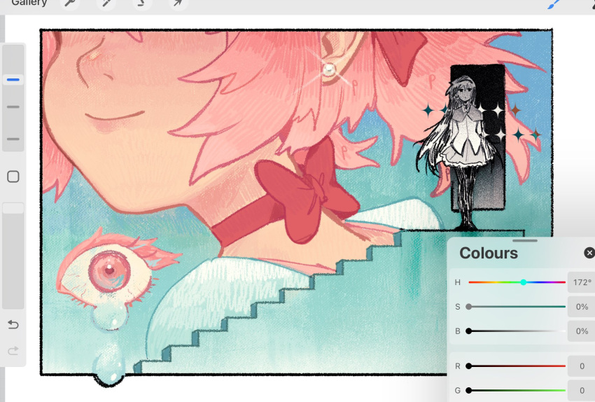 Safebooru - 2girls akemi homura akemi homura (magical girl) art program ...