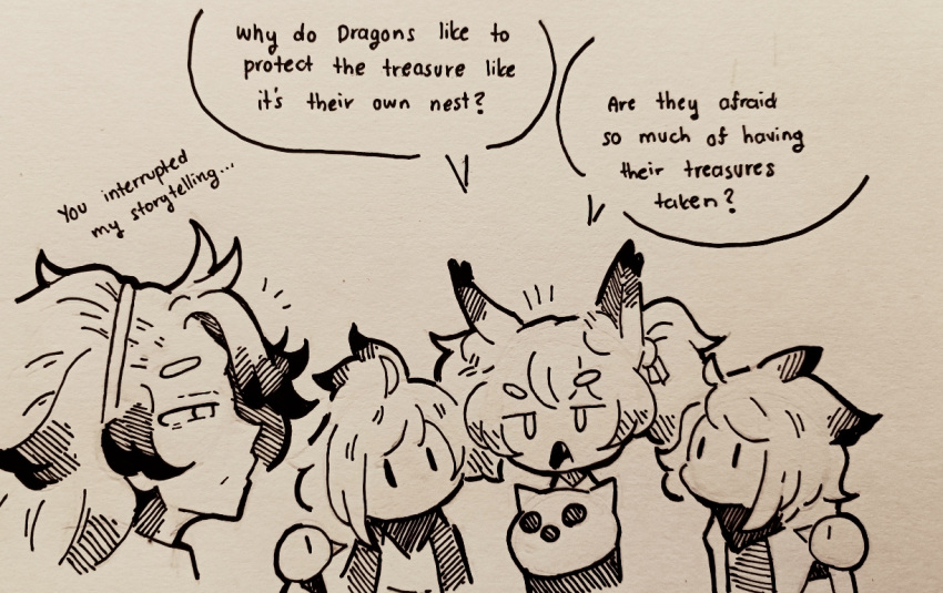 Safebooru - 2boys 2girls arknights bonwithme chibi doctor (arknights ...