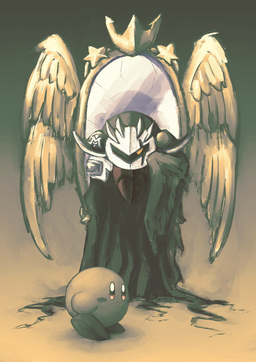 Safebooru - absurdres armor black cape cape dark meta knight dimension ...