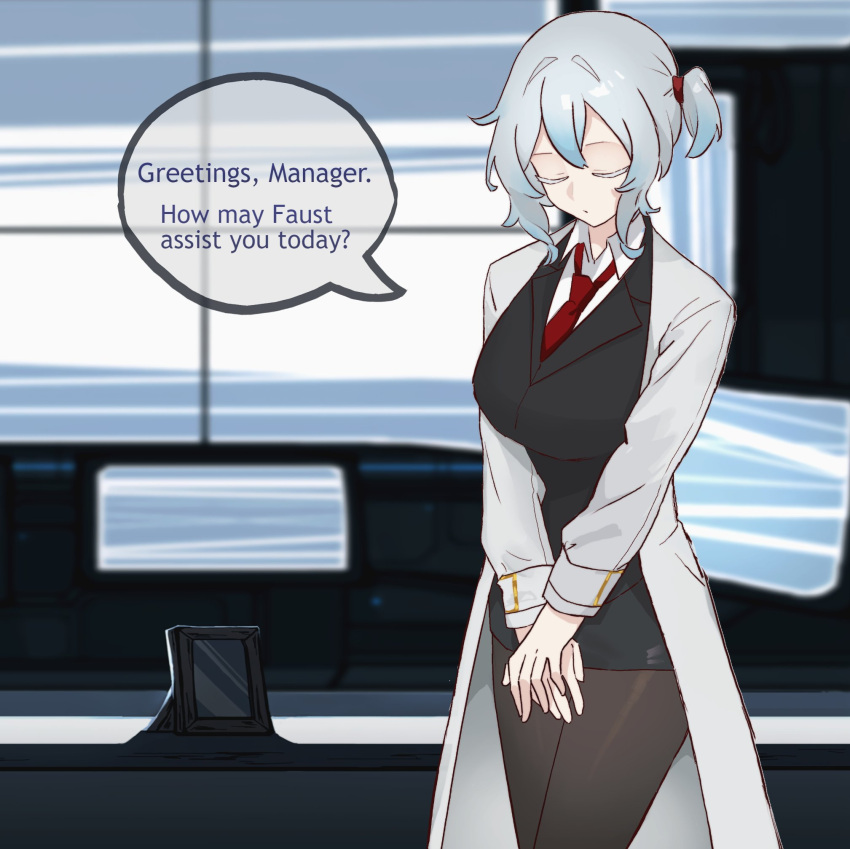 Safebooru - 1girl angela (project moon) angela (project moon) (cosplay) black jacket breasts ...