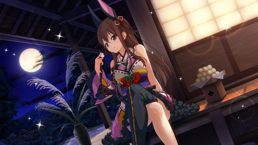 Safebooru - 1girl 22/7 22/7 ongaku no jikan animal ears asymmetrical legwear asymmetrical ...