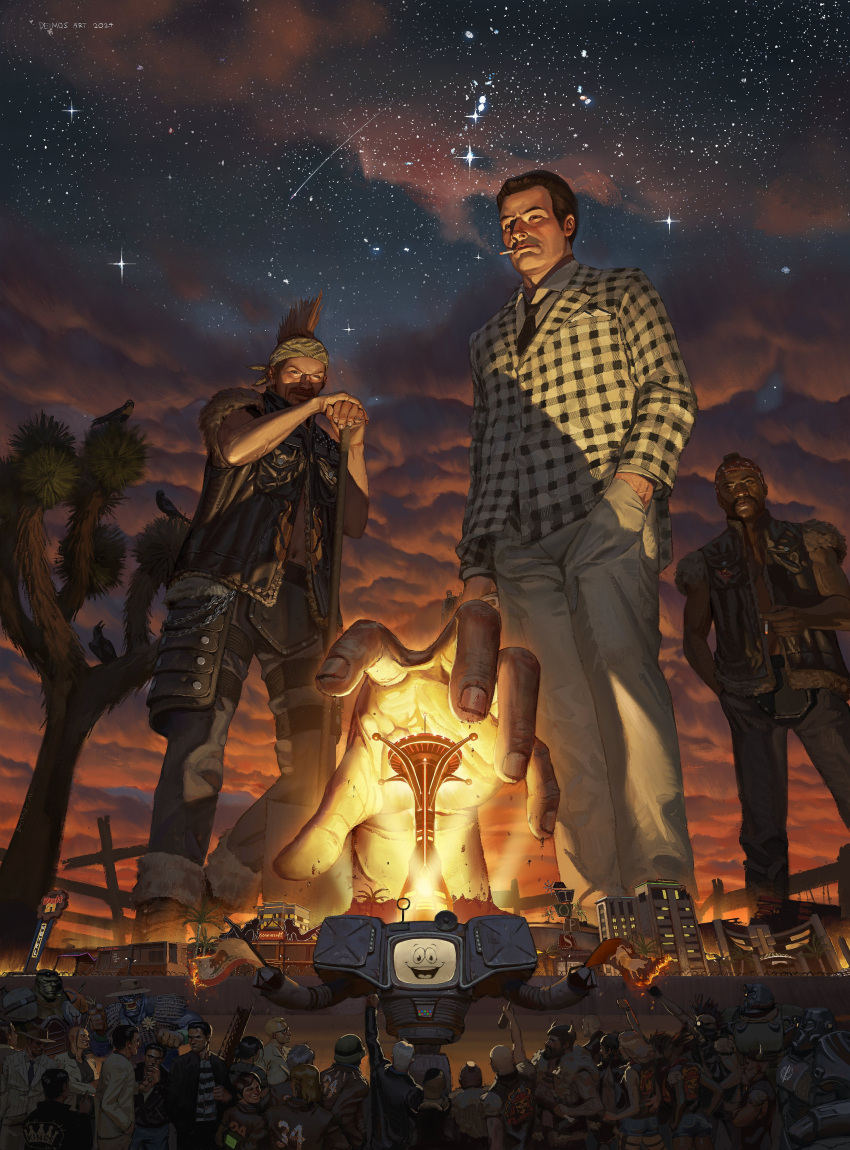 Safebooru - absurdres arcade gannon armor benny (fallout new vegas ...