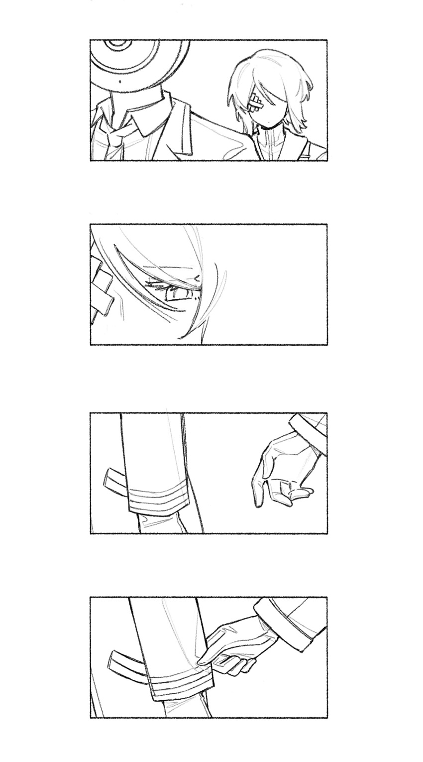 Safebooru - 1girl 1other clock dante (limbus company) faust (project ...