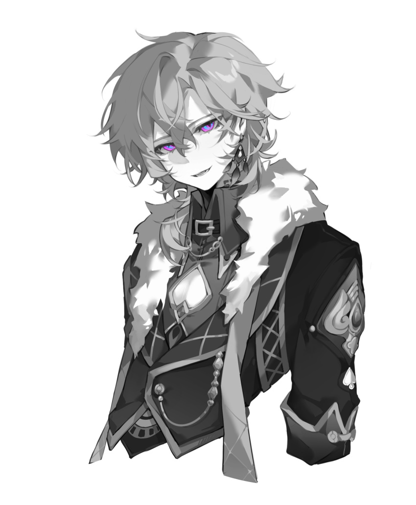 Safebooru - 1boy aventurine (honkai: star rail) belt buckle belt collar bishounen buckle ...