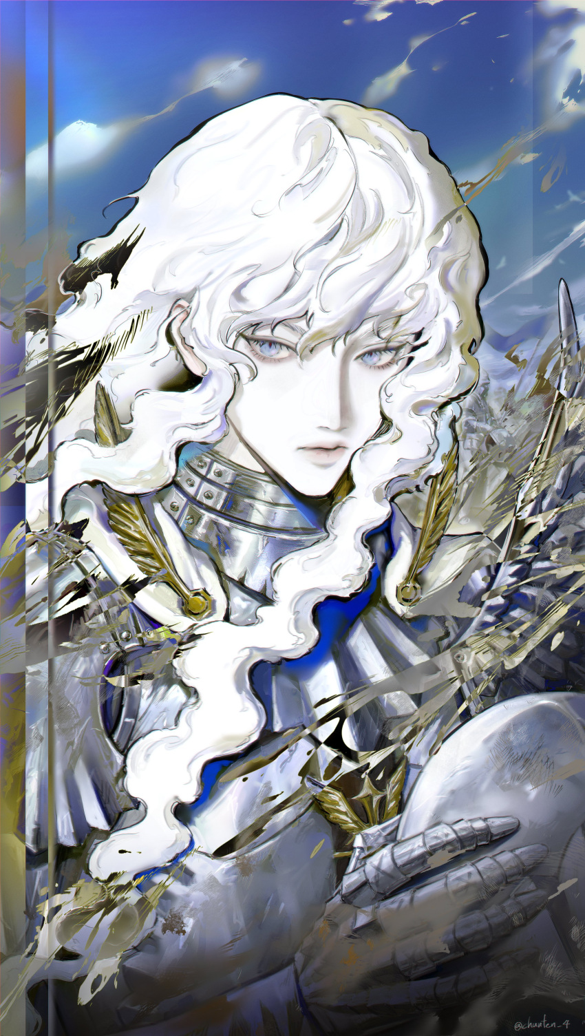 Safebooru - 1boy absurdres armor berserk blue eyes chunten ...