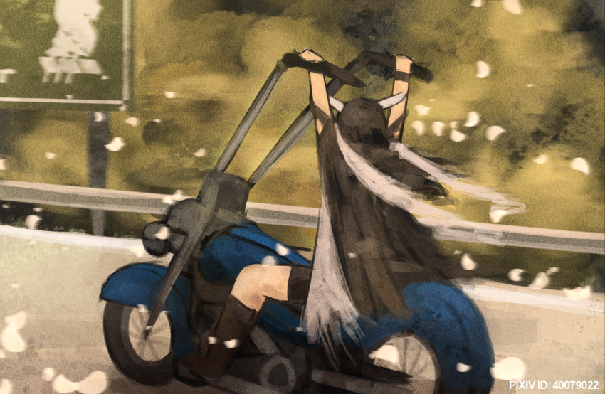 Safebooru - 1girl arknights black robe commentary request driving ...