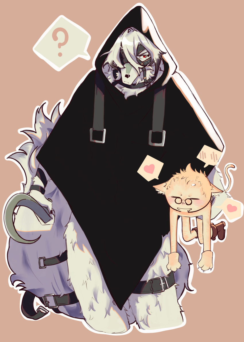 Safebooru - cat boy furry furry male furry with furry hood scythe von ...