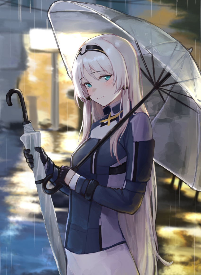 Safebooru - 3 small spiders absurdres an-94 (girls' frontline) aqua eyes aqua hair black gloves ...
