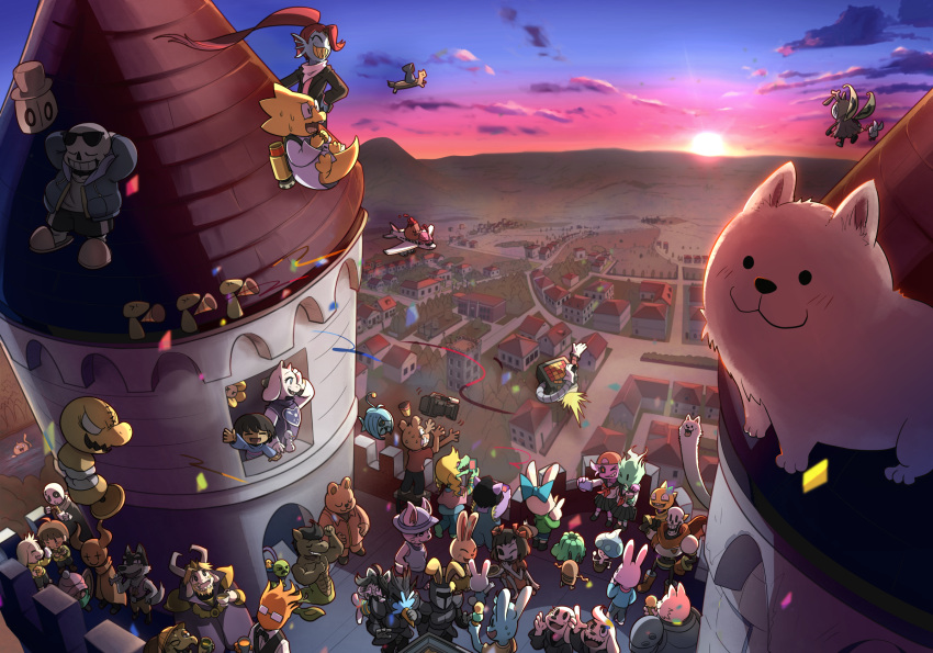 Safebooru - 6+boys 6+girls :3 aaron (undertale) absolutely everyone ...