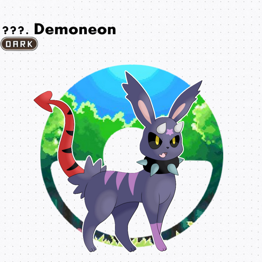 Safebooru - devil devil tail eevee fakemon fakemon (creature ...