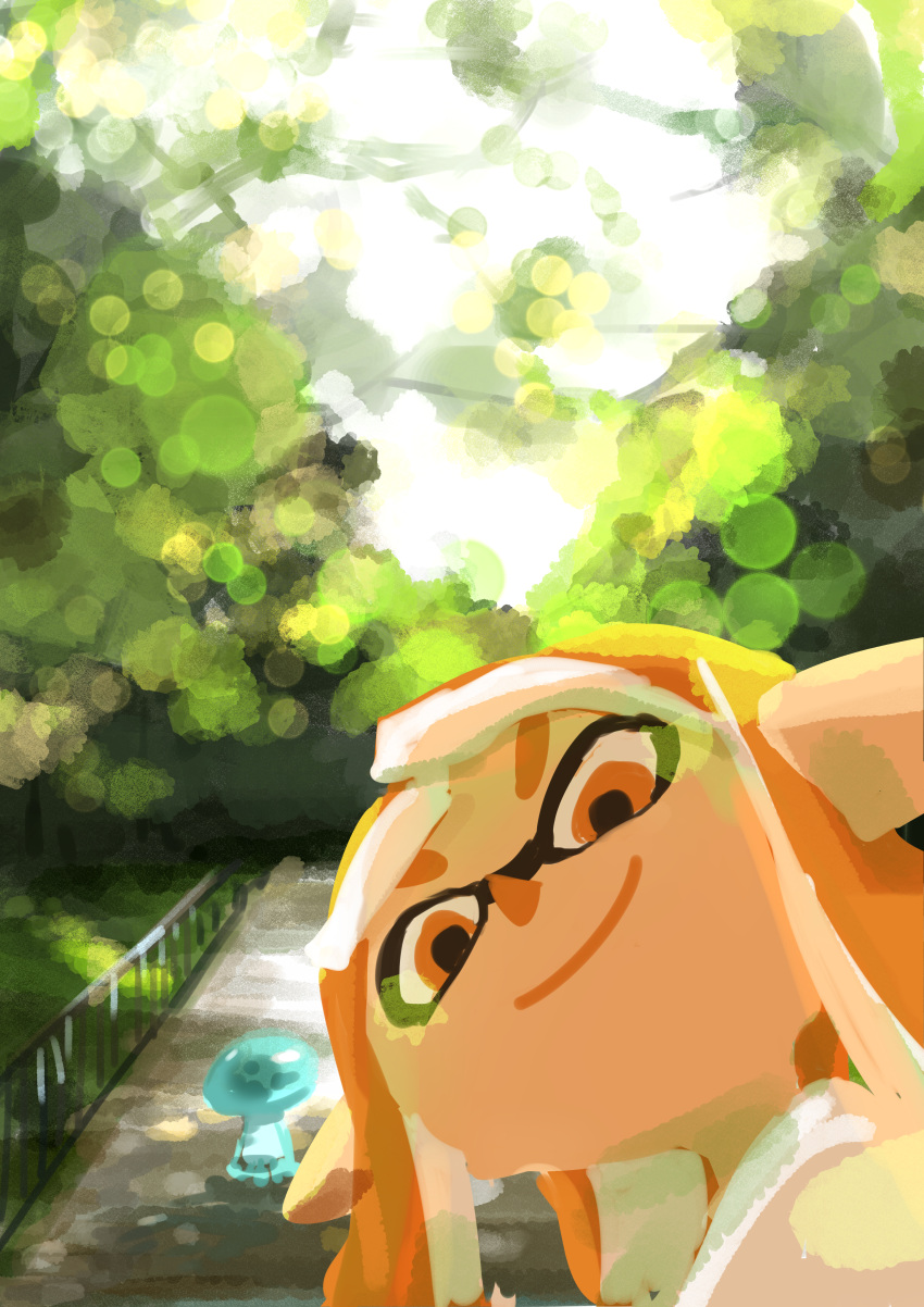 Safebooru - 1girl absurdres closed mouth highres inkling inkling girl ...