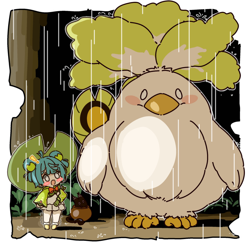 Safebooru - ! absurdres ahoge azur promilia blue hair border bow bowtie cabbird (azur promilia ...